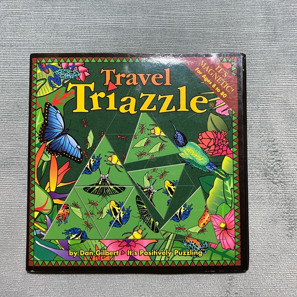 DaMert | Toys | Magnetic Travel Triazzle Set Insect Theme Ages 88 55x55 ...